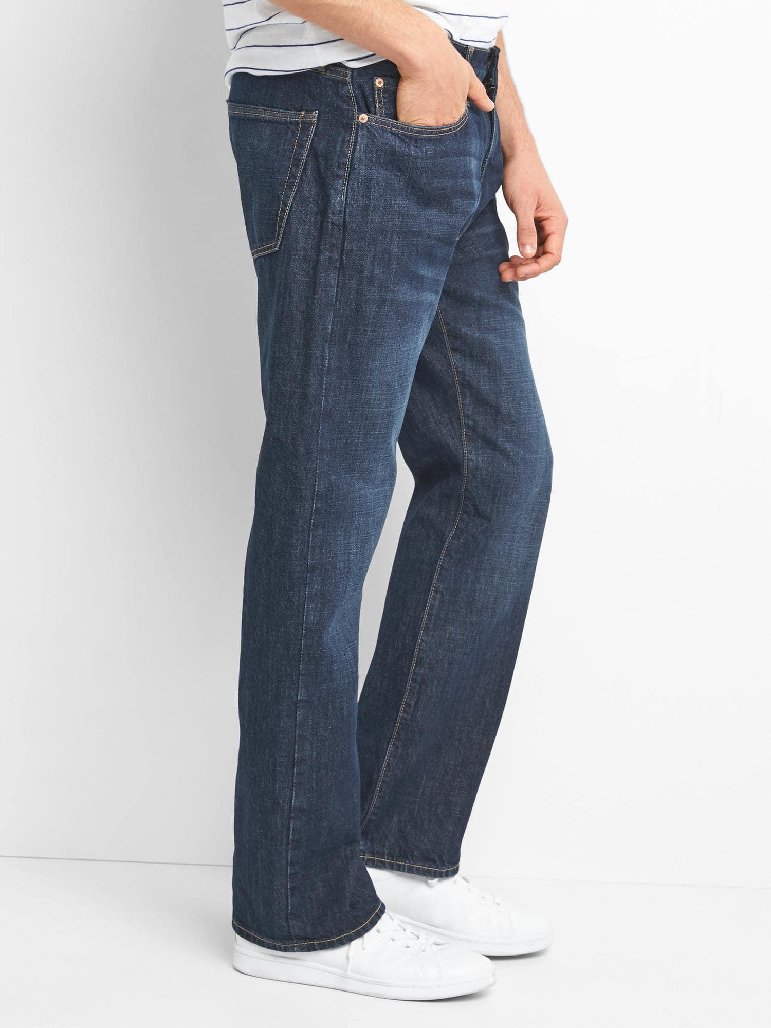 Lyst Gap Relaxed Fit Jeans In Blue For Men